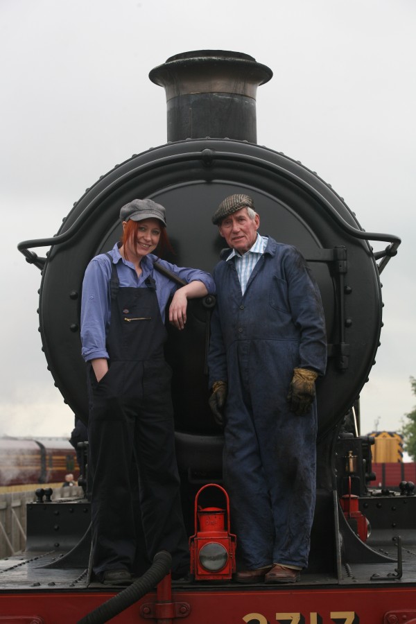 Explaining History - And Firing a Steam Train